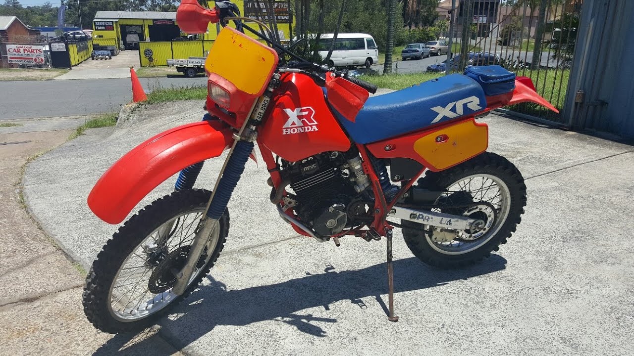 XR350 1985 - YouTube