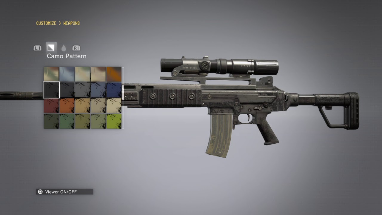 METAL GEAR SOLID V: THE PHANTOM PAIN re creation of john wicks weapons ...