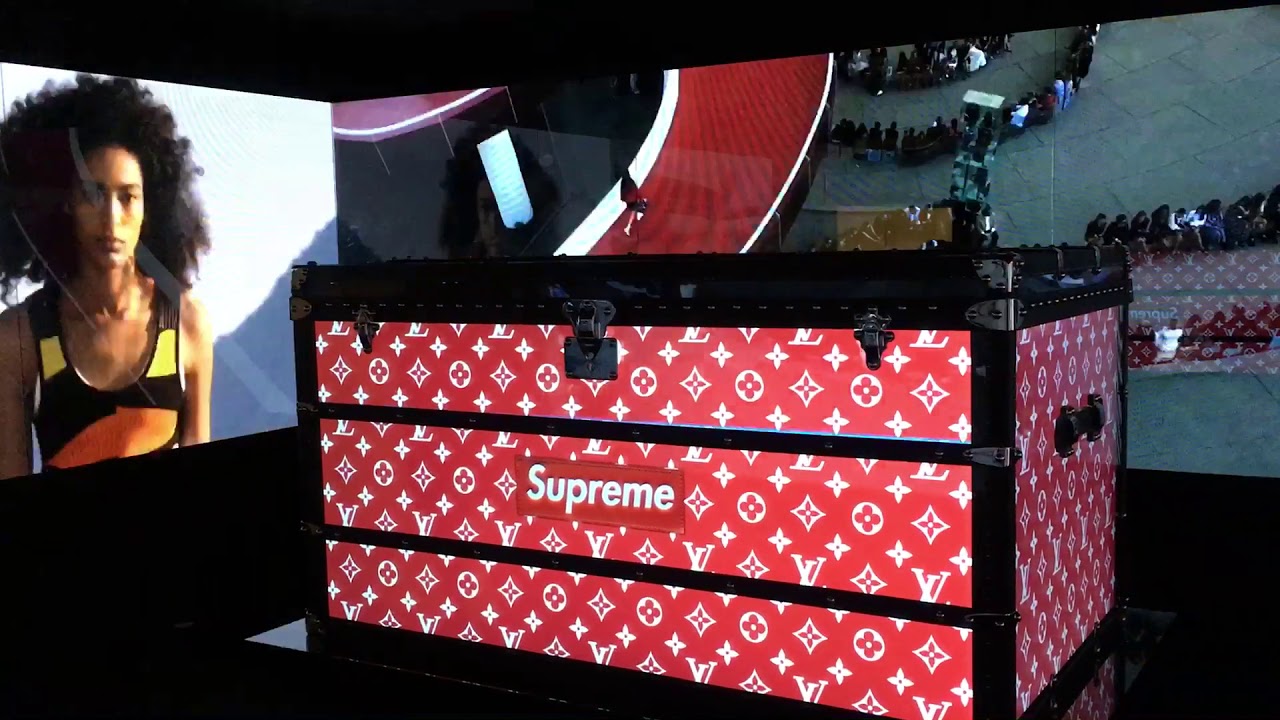LV Supreme Time Capsule Exhibition 2017 - YouTube