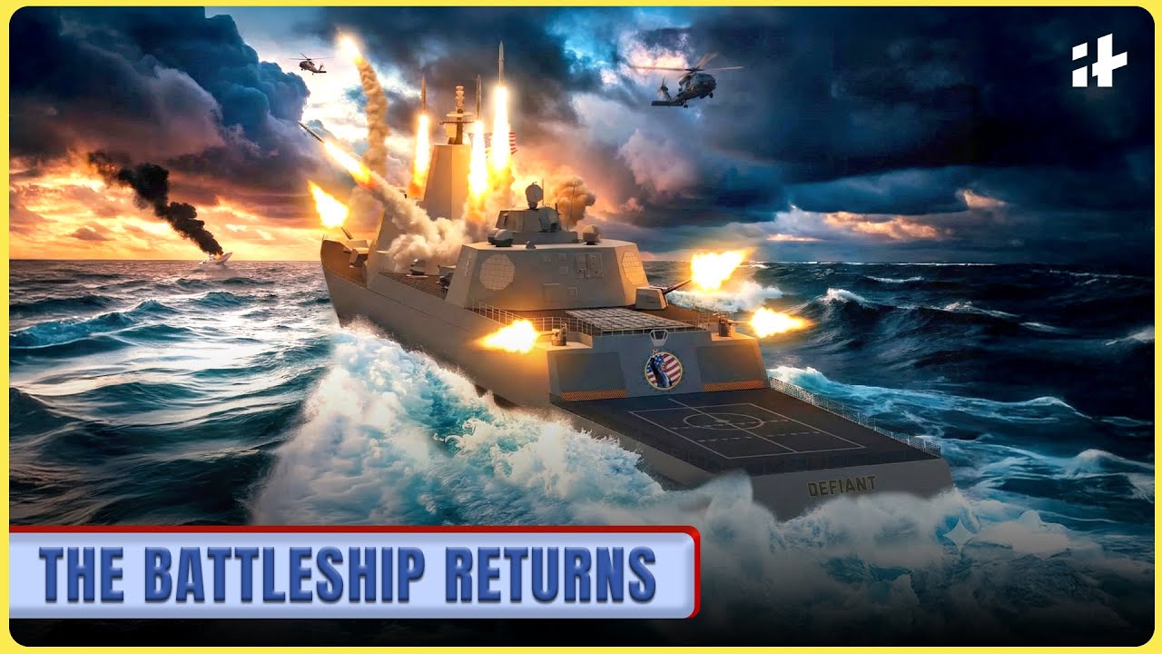 Trump Unveils USS Defiant: The 35,000-Ton Battleship Replacing ...