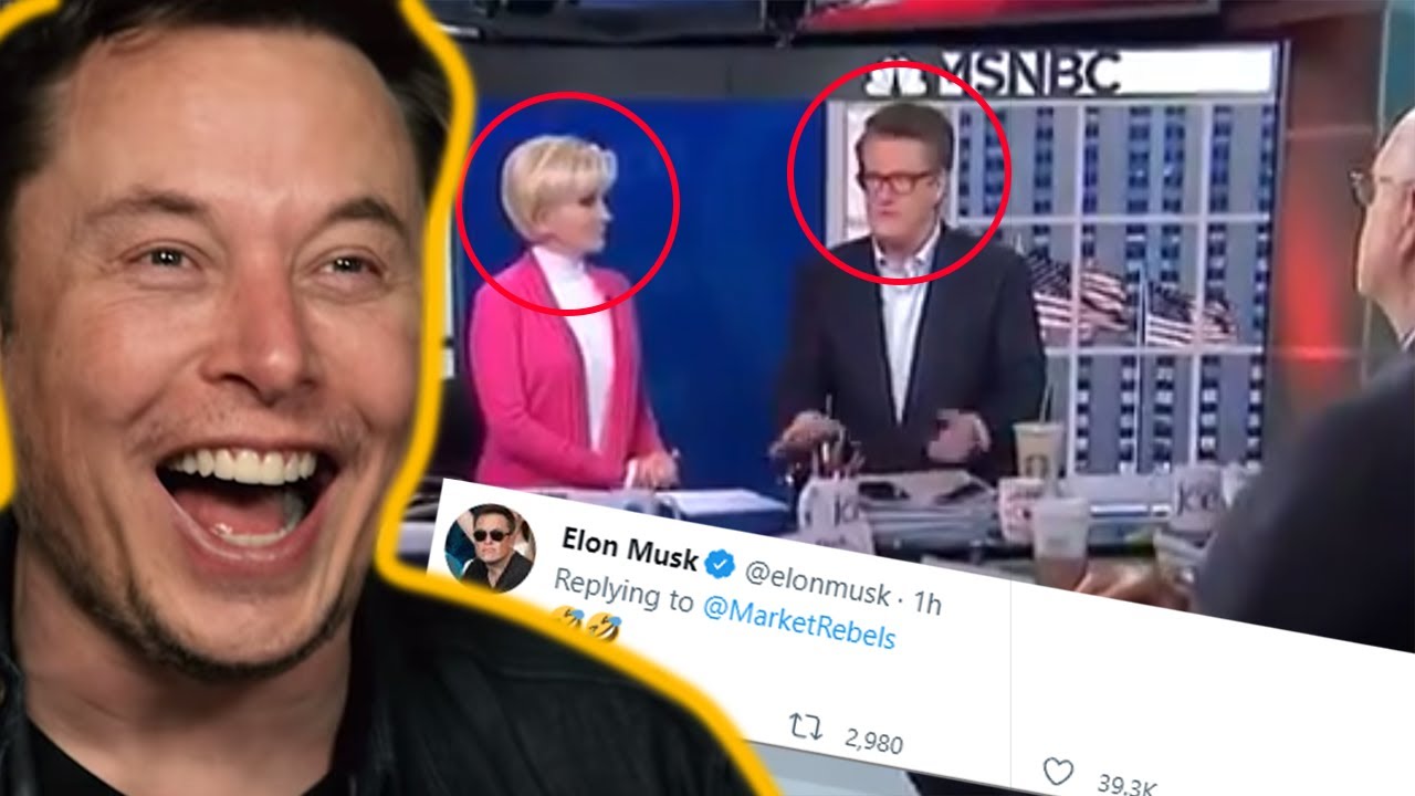 MSNBC: Elon Musk is trying to control how people think. That’s our job ...