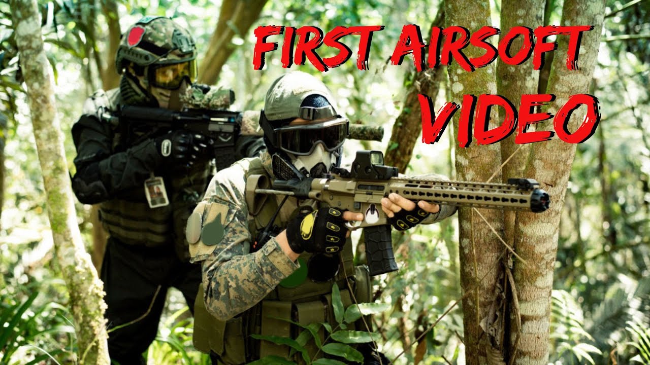 My First Airsoft Video - YouTube