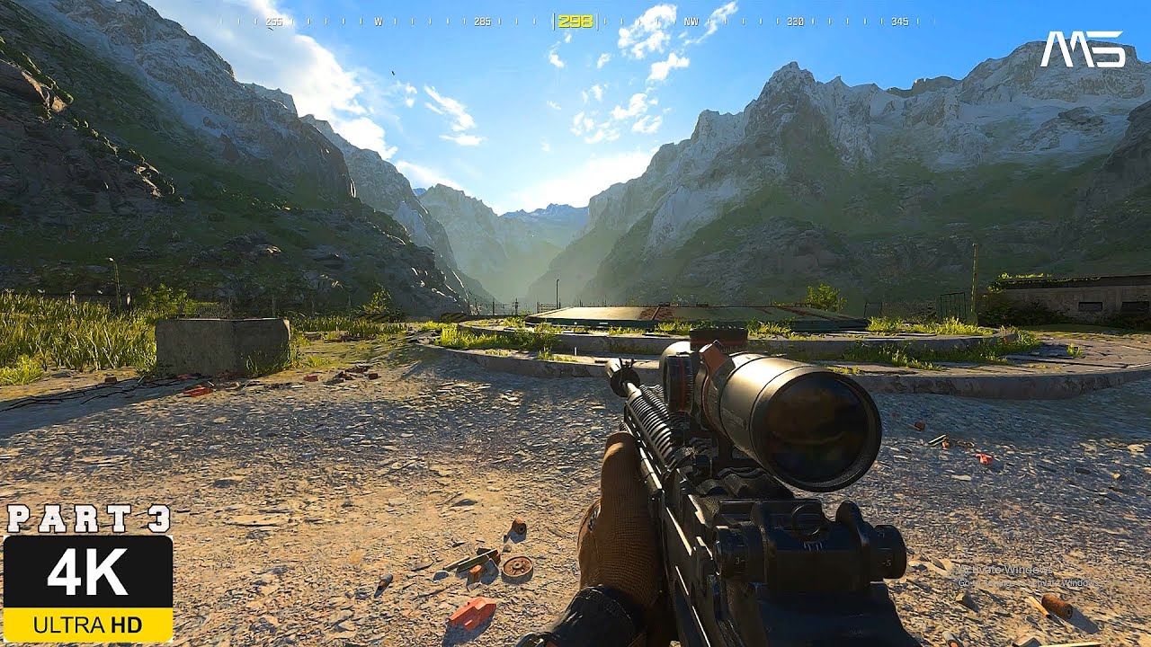 Call Of Duty MW3 Sniper Mission Gameplay - Makarov launch Missiles ...