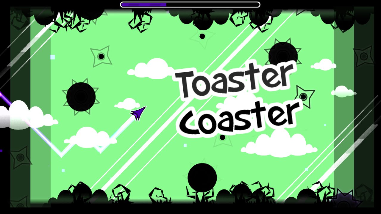 "Toaster Coaster" by Glittershroom & Viprin | Geometry Dash 1.9 - YouTube