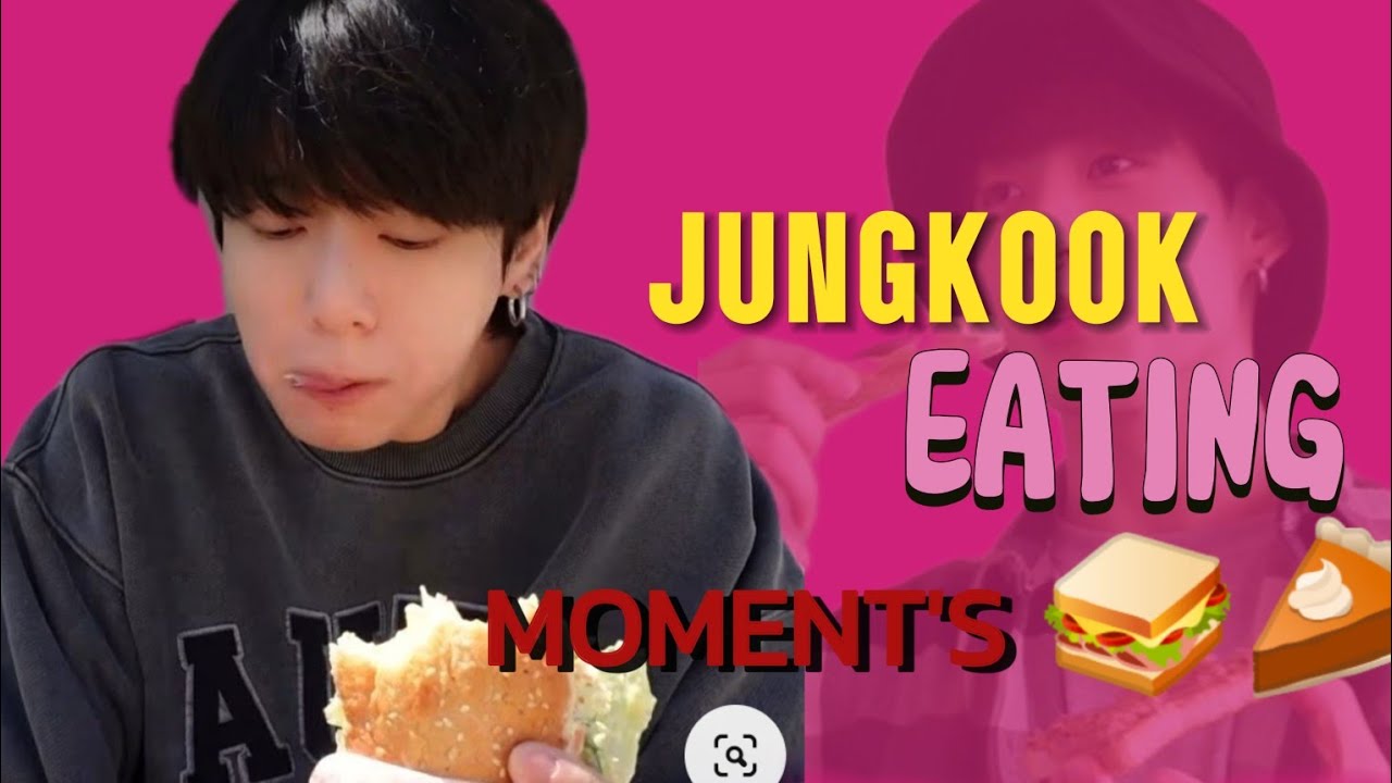 JUNGKOOK EATING MOMENTS 🥧🥪🍮🍮||JUNGKOOK LOVE FOR FOOD 🥝#jungkook #bts # ...