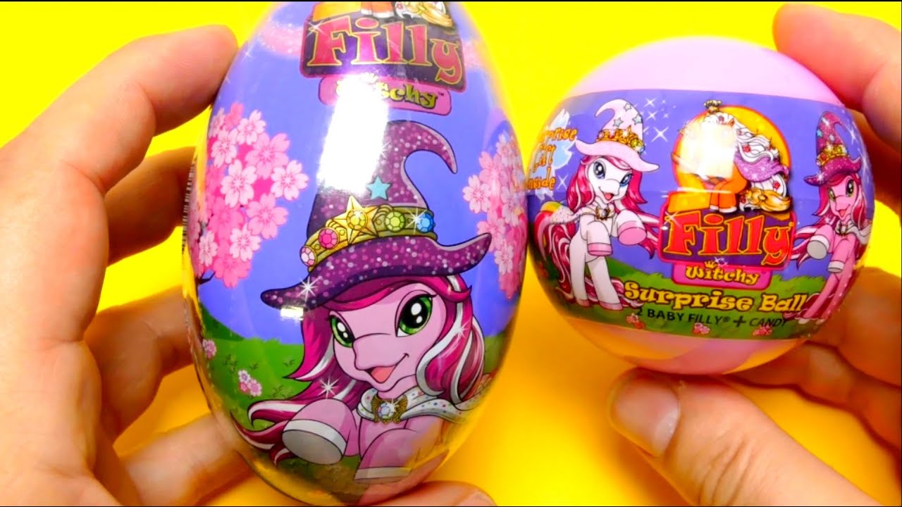 Filly Witchy Surprise Egg & Baby Filly Witchy Surprise Ball Unboxing ...