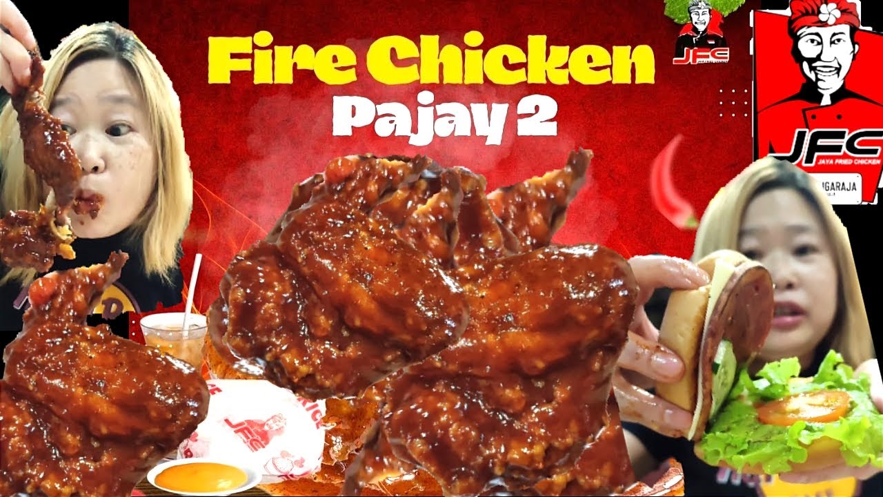 ASMR MUKBANG‼️ BEST FRIED CHICKEN IN BALI | CHEAPEST SPICY FIRE CHICKEN ...