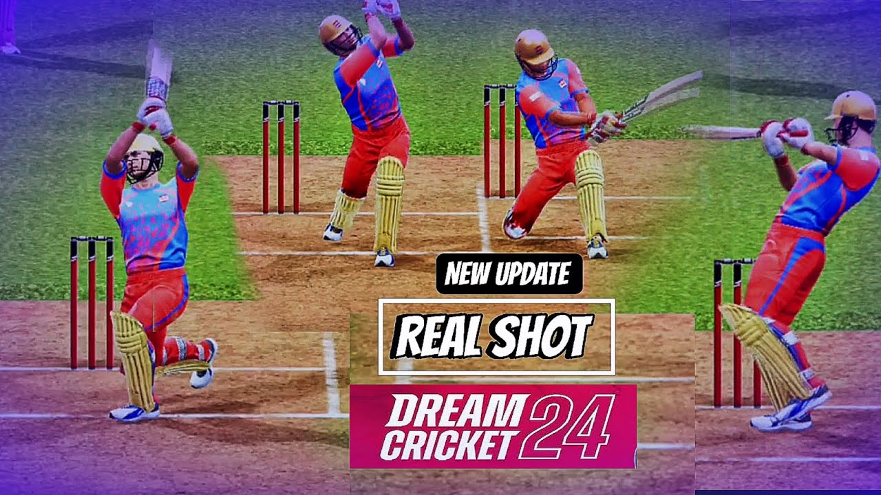 Dream Cricket All Shot || New Update For Dream Cricket - YouTube