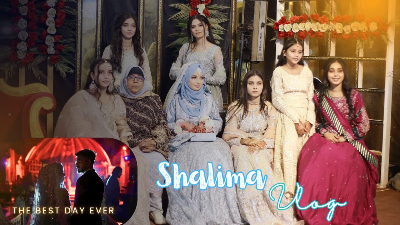 Shalima vlog| sabse pyari dress Kiski? ? #weddingvlog #trending # ...