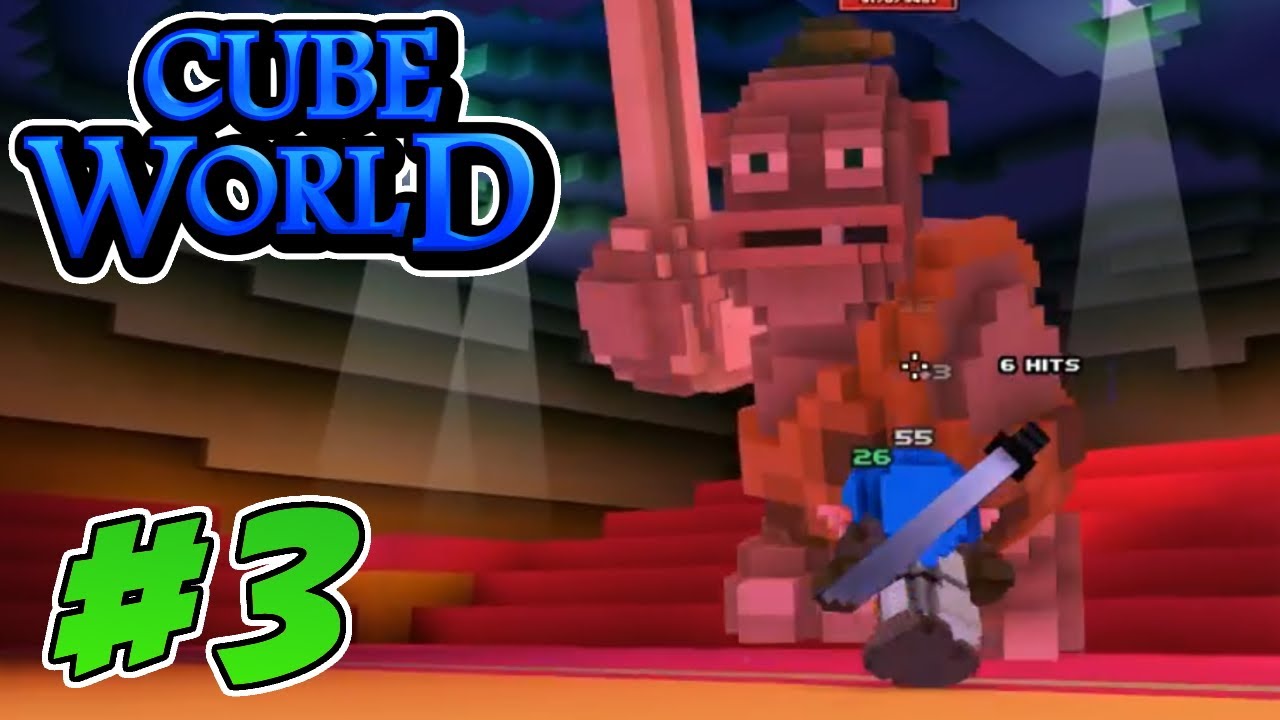 La REVANCHE de la mine ! - Cube World #3 - YouTube