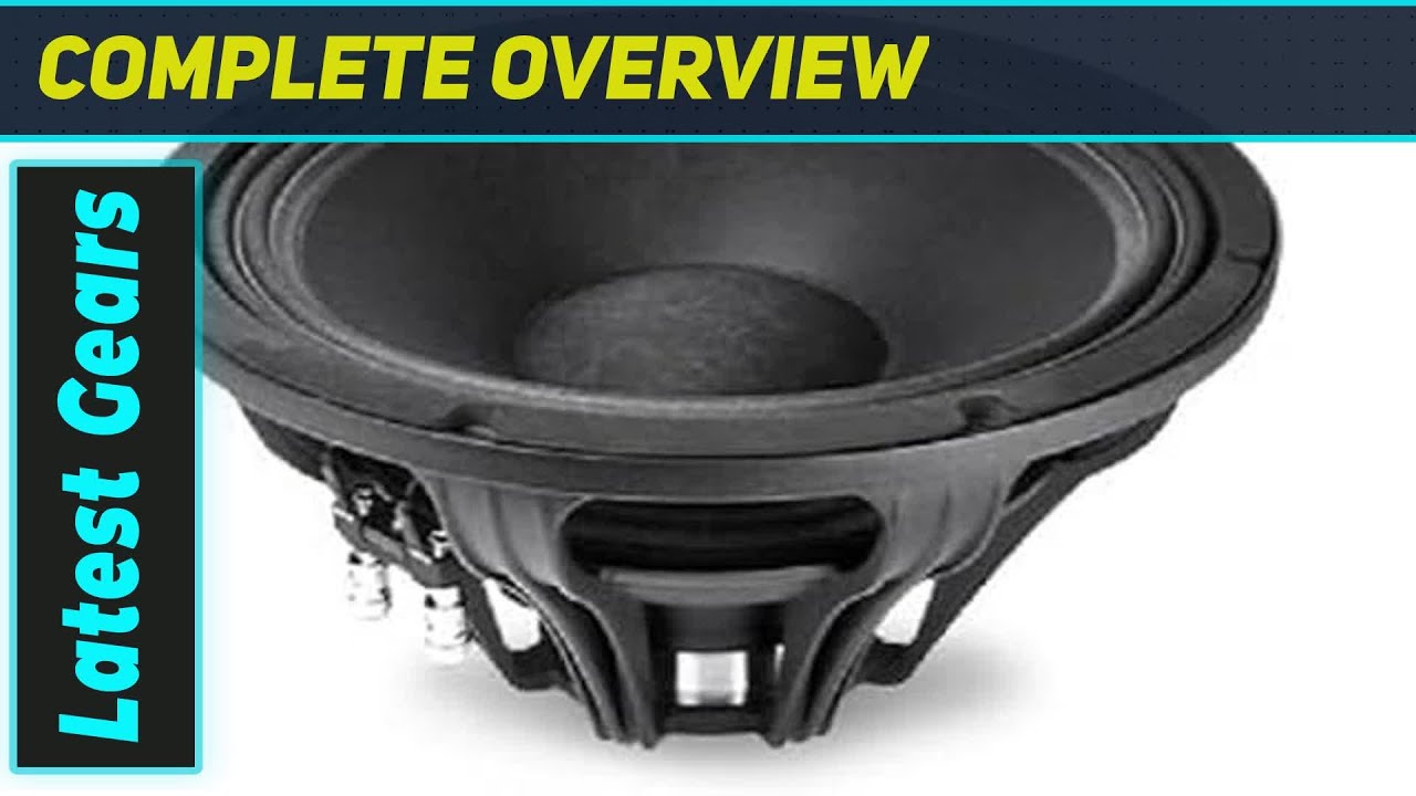 FAITAL PRO 12FH500-4: Powerful 12-inch Mid Bass Woofer - YouTube
