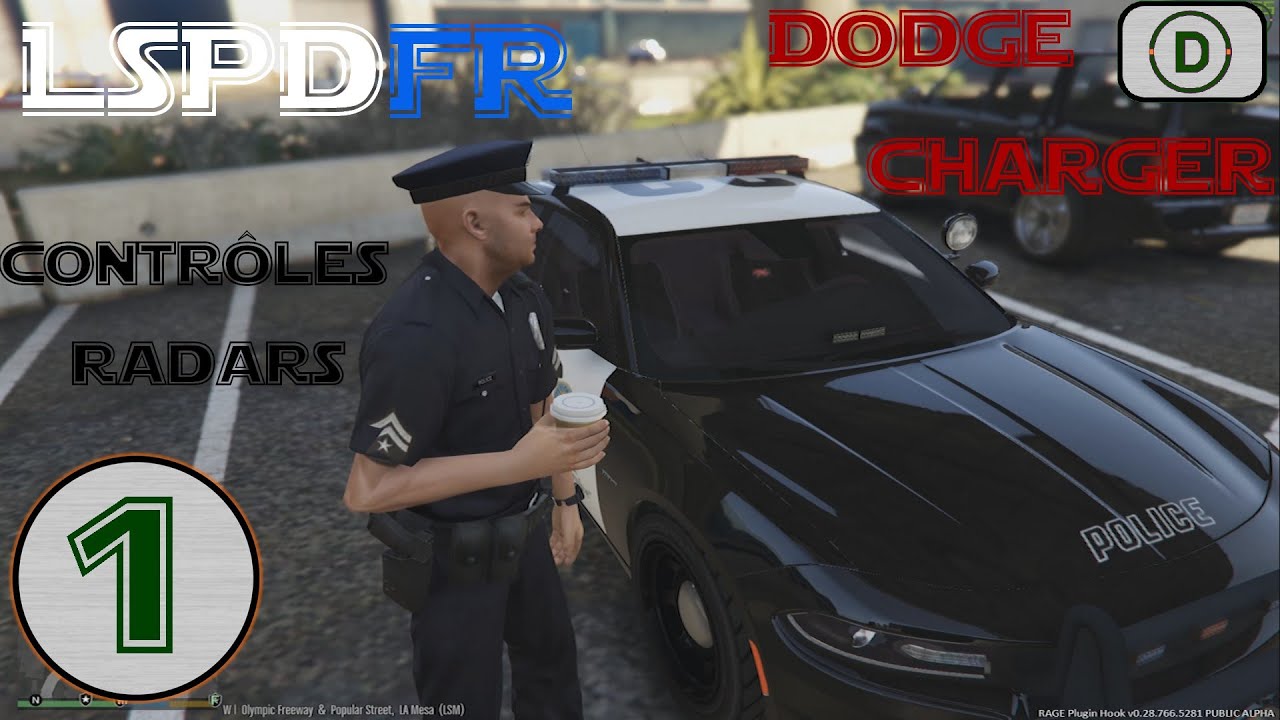 [GTA V] LSPDFR | Episode n°1: Aperçu du mod + Contrôles Radars - YouTube