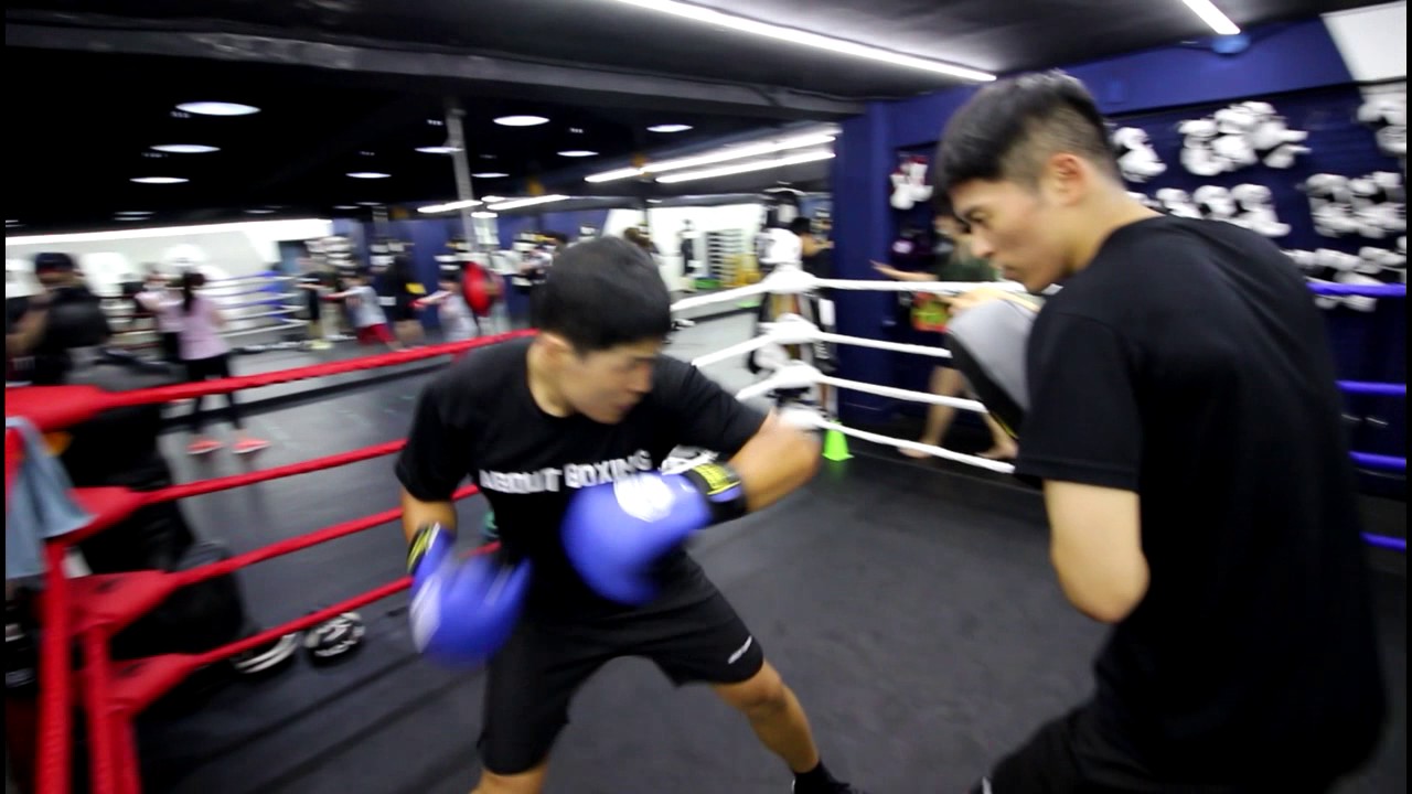 kbc한국 복싱 챔피언 정마루 선수의 파워미트 훈련! 이것이 ko펀치! - YouTube
