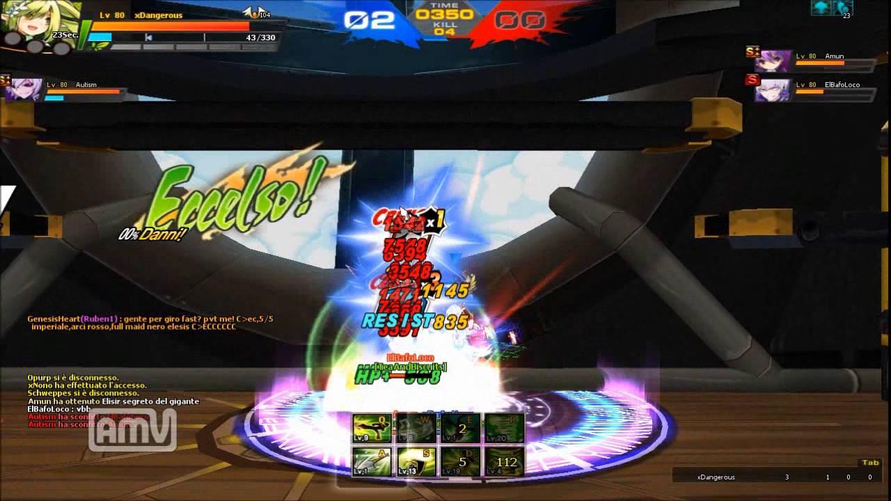 Elsword - When you use Bunny Costume in PvP - YouTube