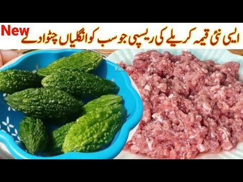 2 Type Karela Recipes |Karele Chana Daal Recipe |Qeema Karele Recipe ...