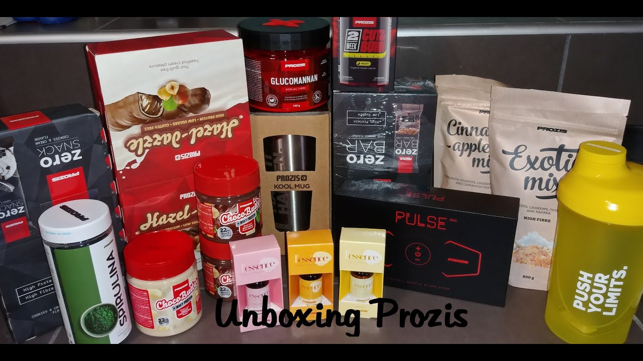 SUPER UNBOXING PROZIS aprile 2020. Prodotti con poco zucchero e molte ...