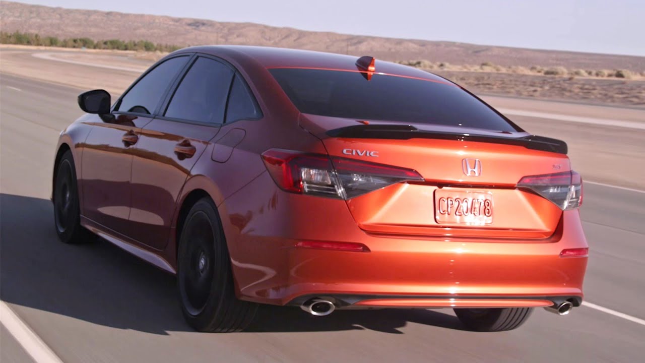 Honda Civic Si Coupe 2022 Orange