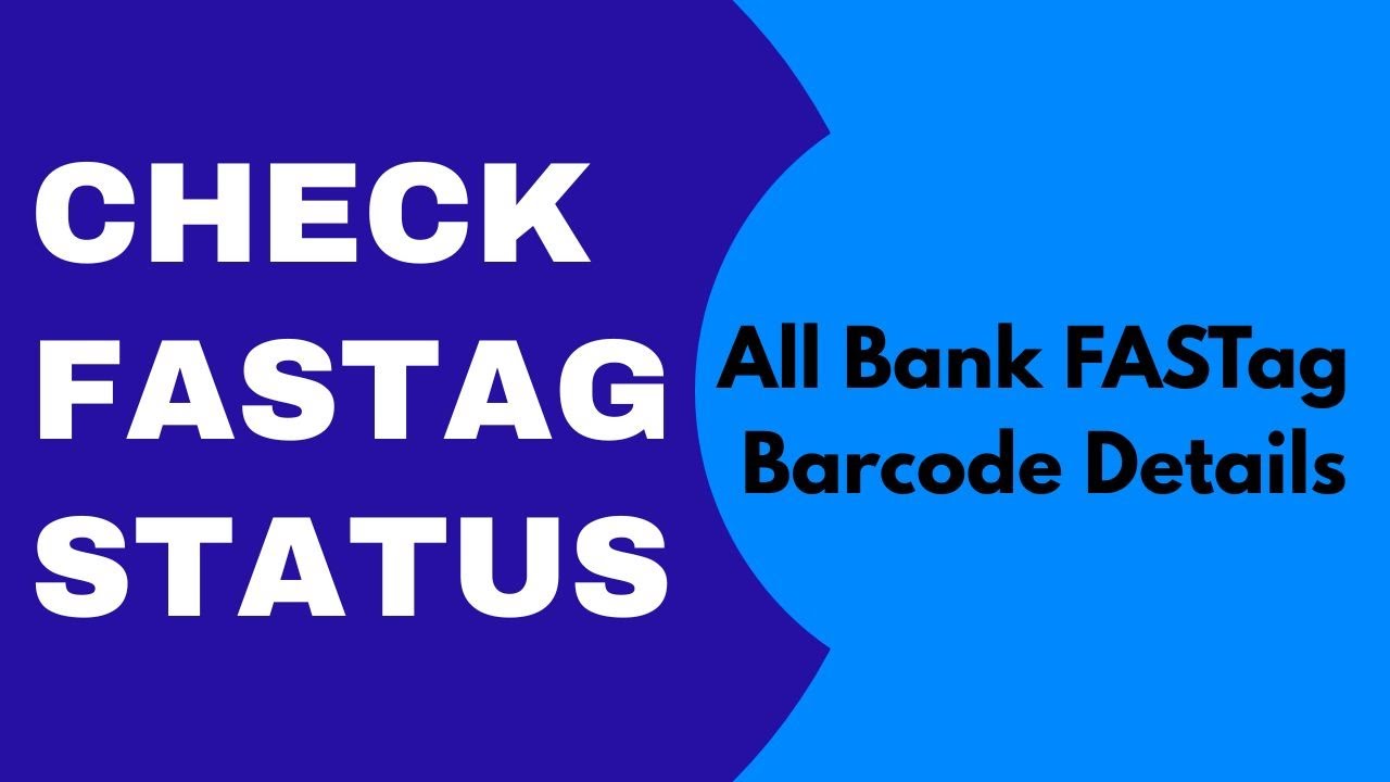 How to Check FASTag Status & Balance (Latest 2025 Guide) - YouTube