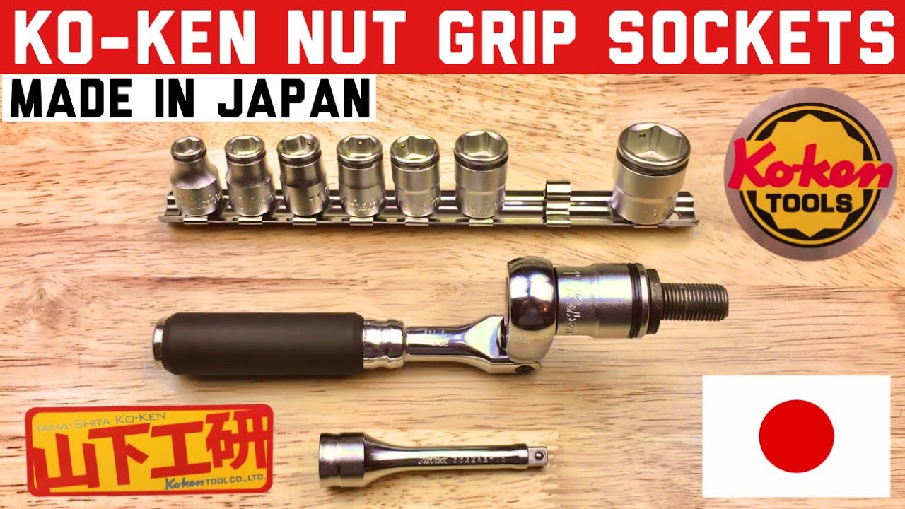 Ko-ken Nut Grip Sockets 🇯🇵 Made in Japan - YouTube