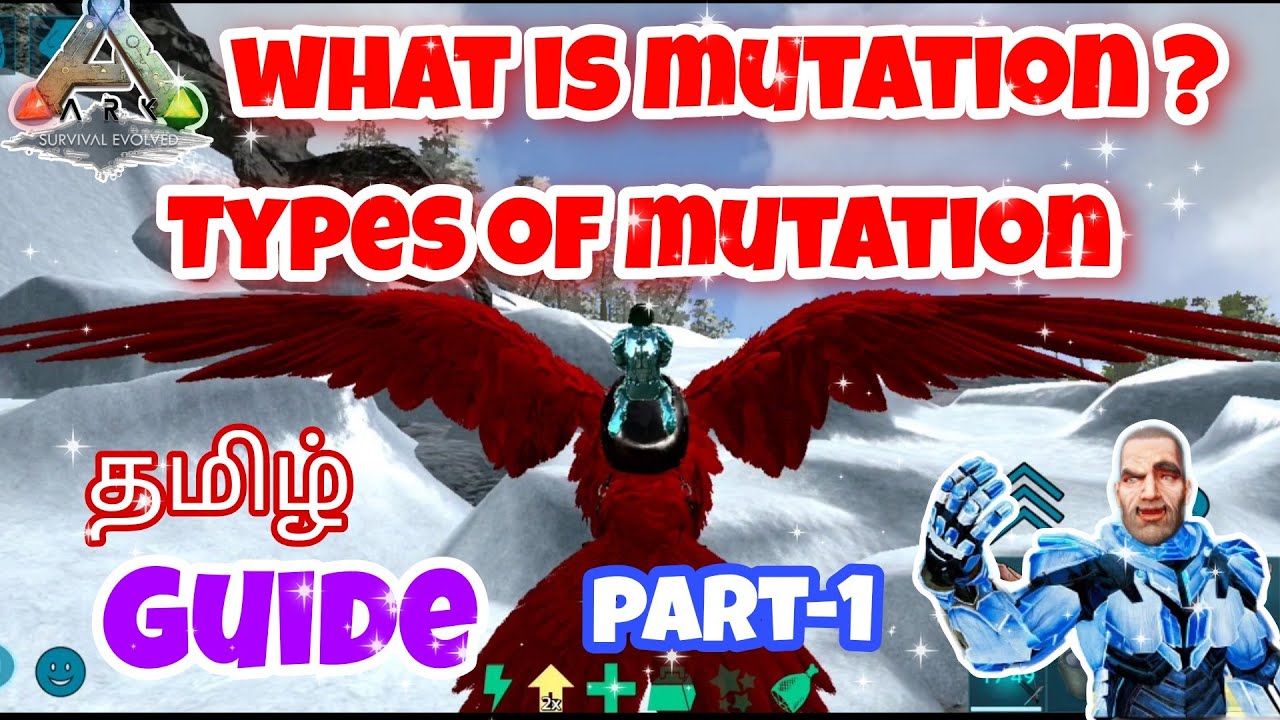 What is Mutation In Ark Mobile / Ark survival evolved /Ark mobile tamil / Types of Mutation ...