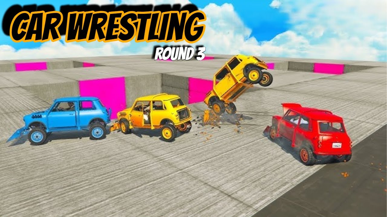 Car Wrestling Event | Round 3 | Zion City - YouTube