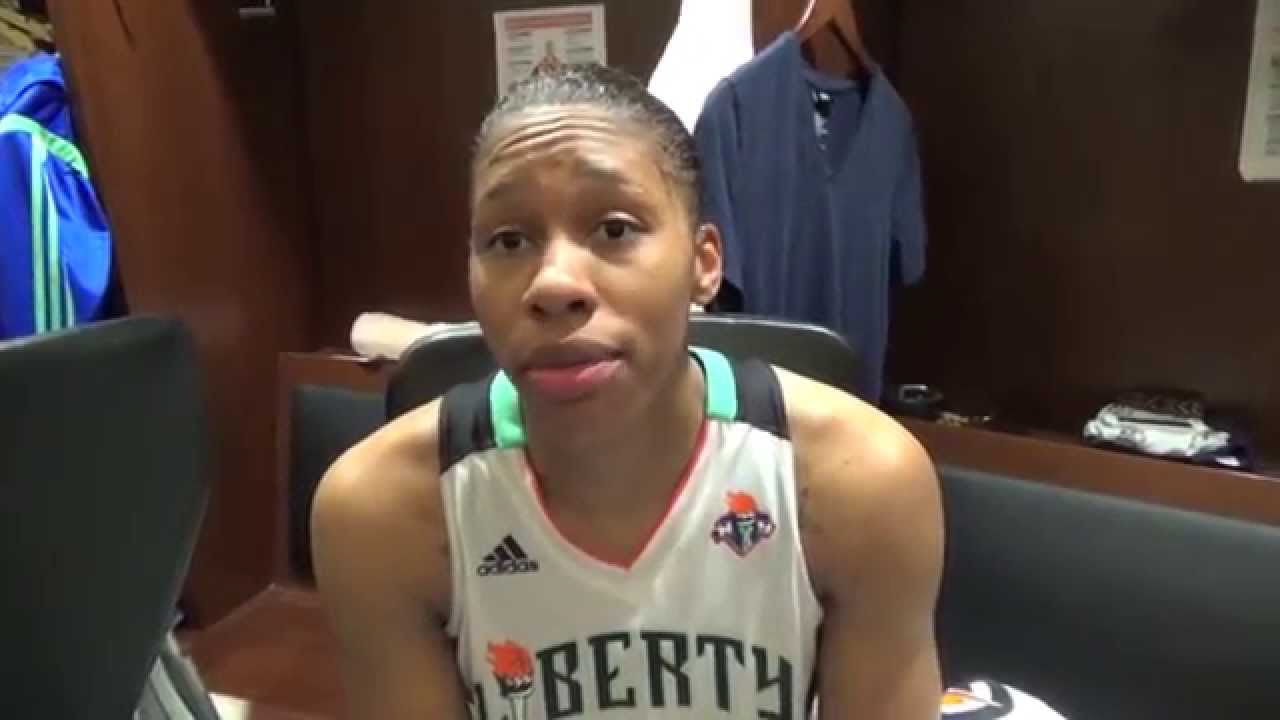 Alex Montgomery, Cappie Pondexter and Sugar Rodgers ~New York Liberty ...