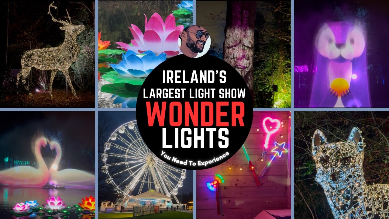 WONDERLIGHTS 2024: IRELAND's Largest Light Show in Marlay Park 🇮🇪 - YouTube