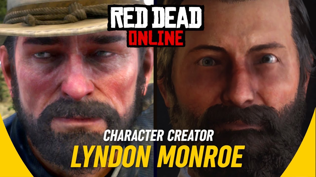 LYNDON MONROE: Character Creator (Military Officer) RDR2 - YouTube