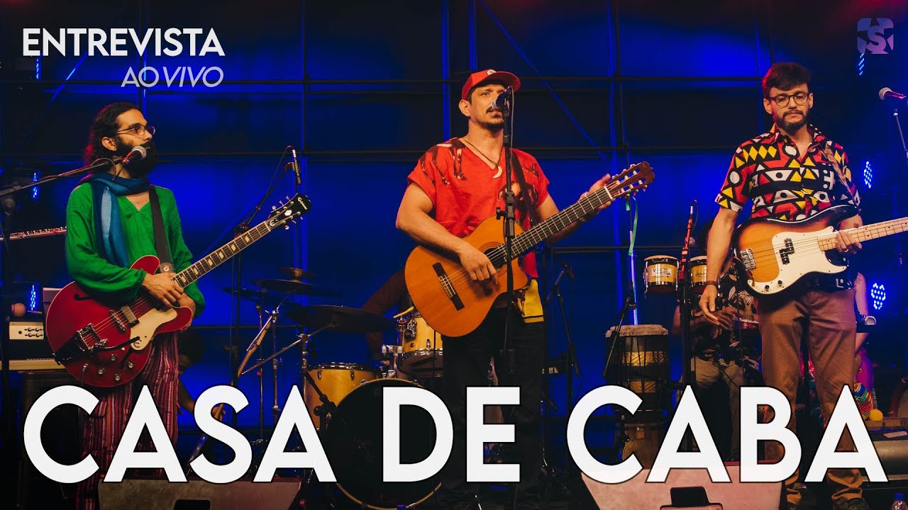 Casa De Caba - Ao Vivo no Estúdio Showlivre 2022 Entrevista - YouTube