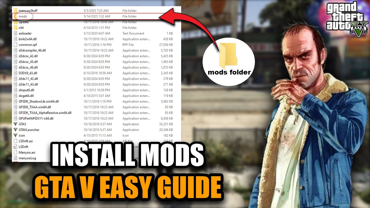 📁 Create MODS Folder in GTA 5 – Quick & Safe (2025) - YouTube