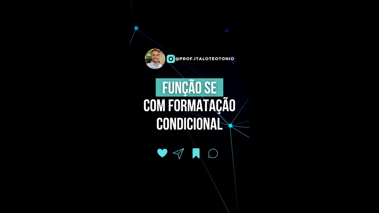 Função SE + Fomatação Condicional no Excel #shorts - YouTube