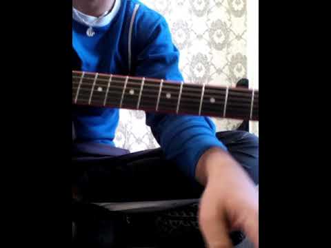Turkmen gitara. Esasy akkordlar.  Taze bashlayanlar ucin. Gitara sapagy.