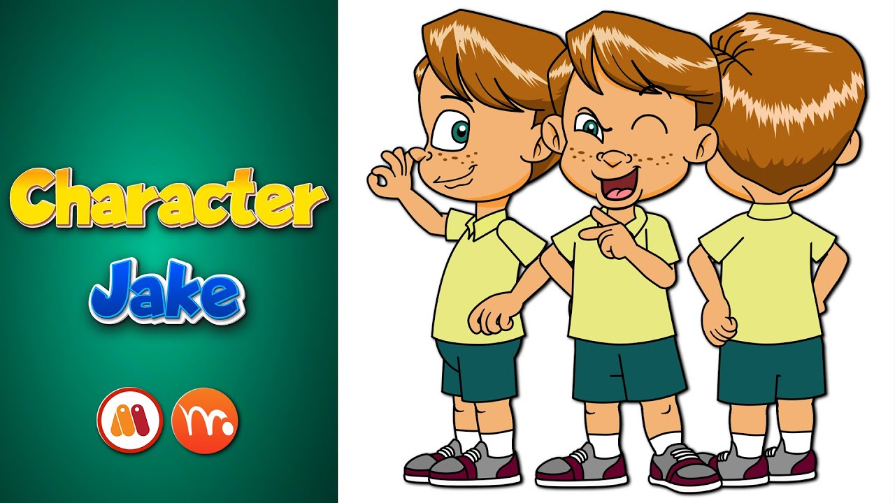 Character Jake | Moho | Rigged Animation - YouTube
