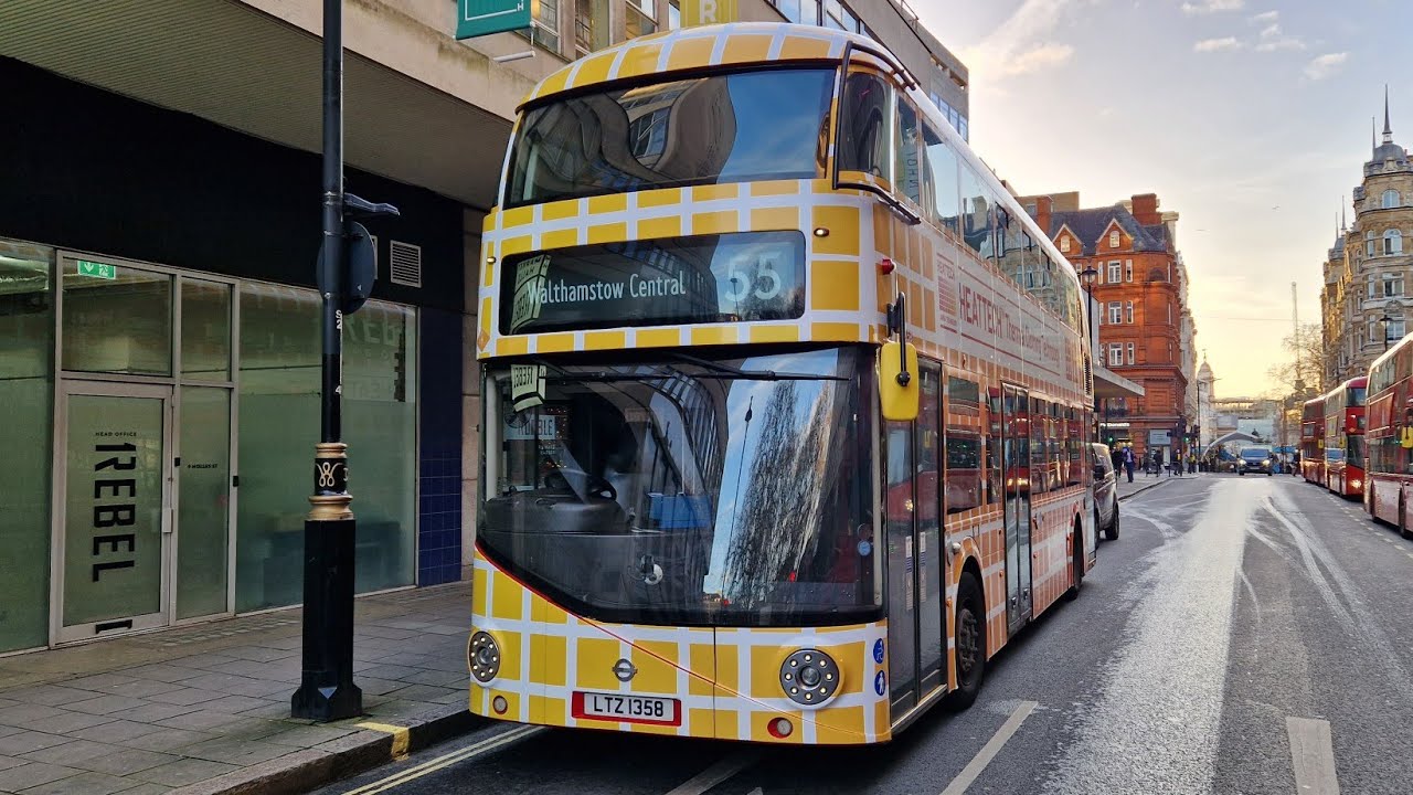 FULL JOURNEY | LONDON BUS 55 OXFORD CIRCUS - WALTHAMSTOW CENTRAL (LTZ ...