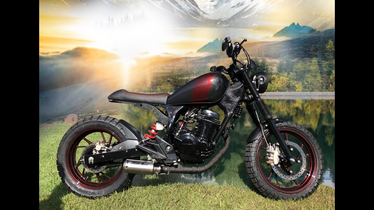 Honda CB 250 Twister Cafe Racer by Oficina dos Tons - YouTube