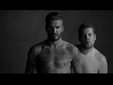 David Beckham & James Corden's New Underwear Line  - SUB ITA