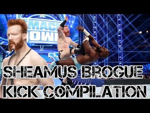 Sheamus Brogue Kick Compilation - YouTube