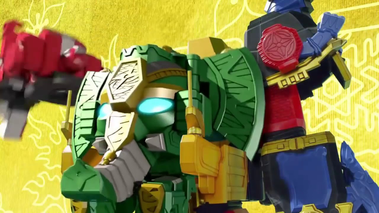 Power Ranger Ninja Steel | Zord Toro y Zord Robo-Jinete - Batalla ...