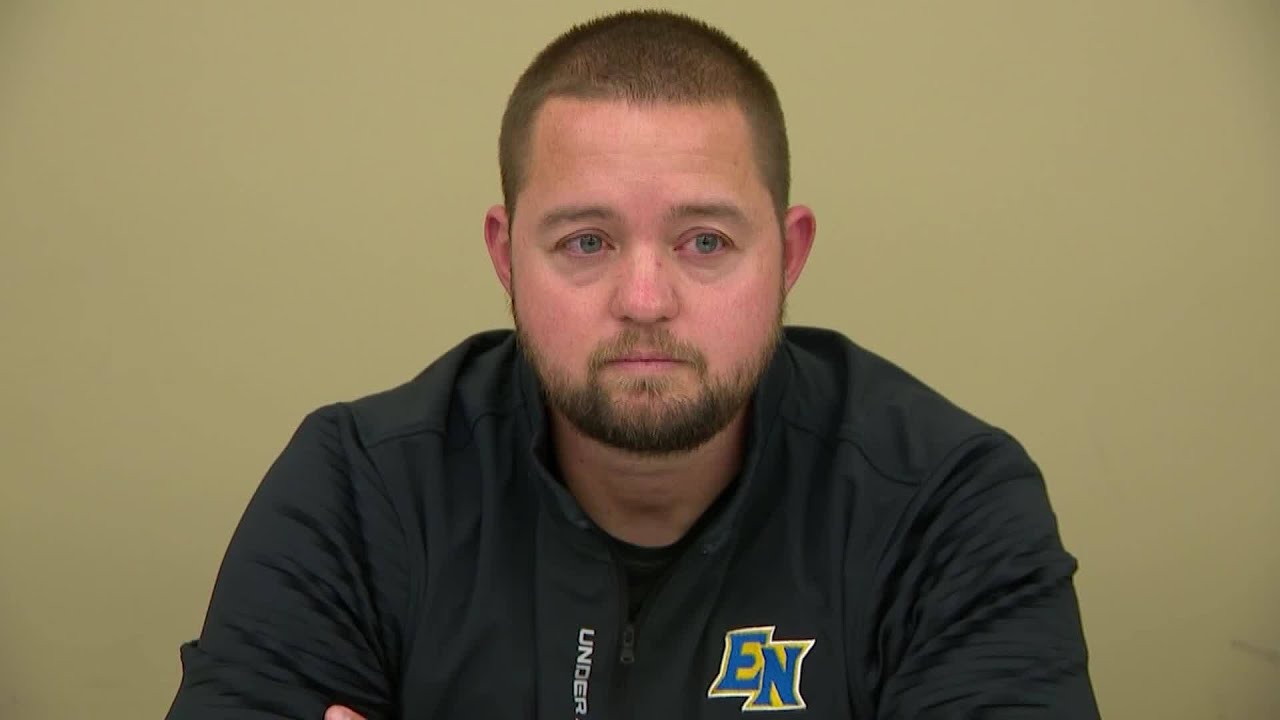East Noble's Alex Stewart full interview at IHSAA state finals media ...