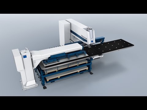 TRUMPF automation: TruPunch 3000 - Automation with the SheetMaster ...