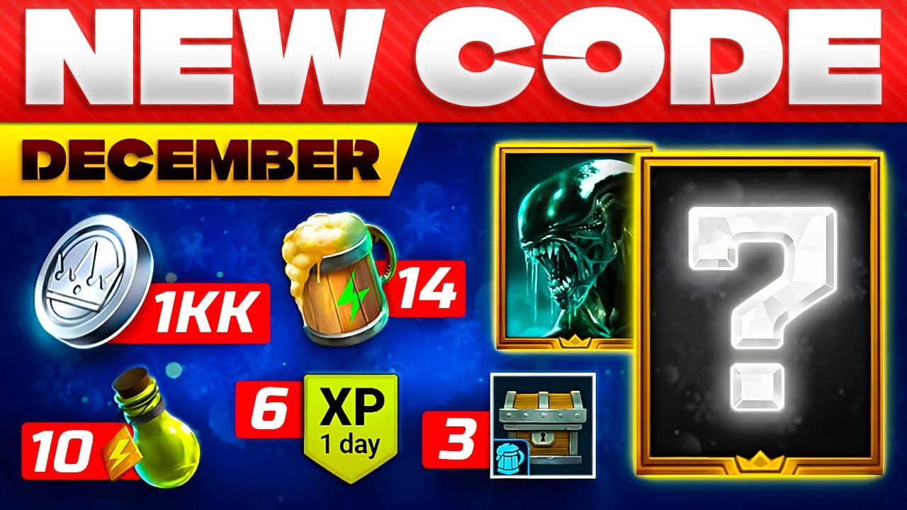 EXCLUSIVE WINTER CODE🎁 Raid Shadow Legends Promo Codes🎁 December 2025 ...