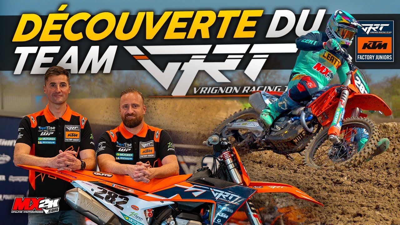 Découverte du team VRT & essai de la KTM semi-FACTORY ! - YouTube