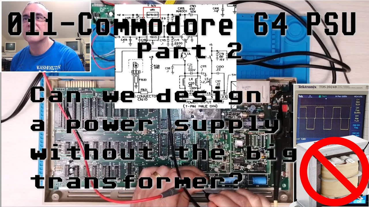 011 - Designing a Commodore 64 PSU part 2 - YouTube