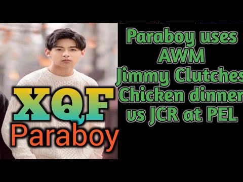 XQF Paraboy carry using AWM | XQF Chicken dinner PEL Tournament Game | XQF vs JCR - YouTube