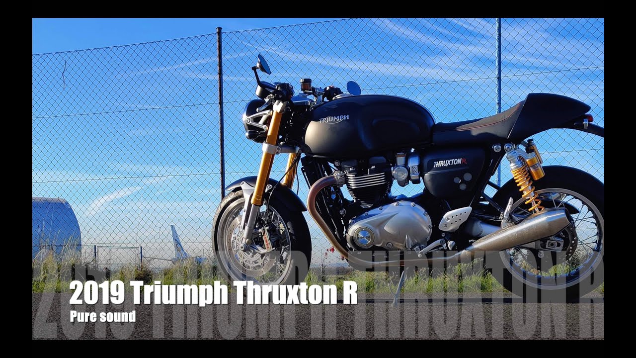 Triumph Thruxton R Pure Sound [HD] [1080p] - YouTube