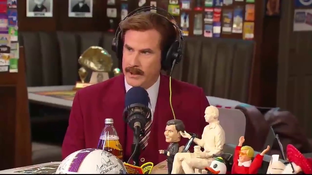 Ron Burgundy Joins the Dan Patrick Show In-Studio | 12/5/13 - YouTube