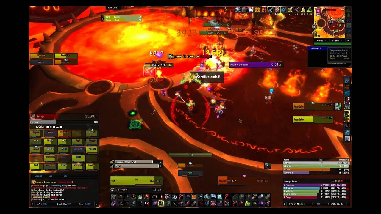 Rebirth (Anachronos EU) Vs. Ragnaros HC - YouTube