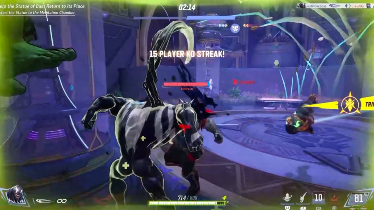 Marvel Rivals 15 Ko Streak As Venom #marvelrivals #venom #ps5 - YouTube