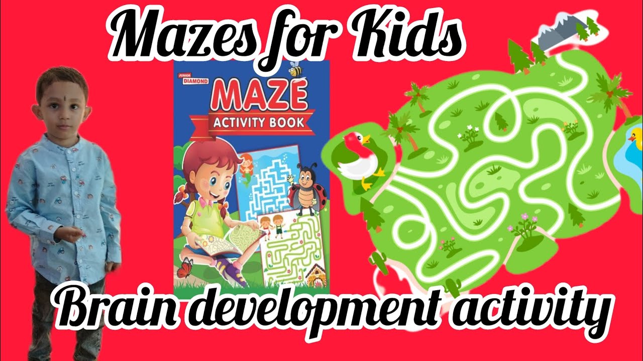 mazes for kids /kids activities at home / brain development activities ...