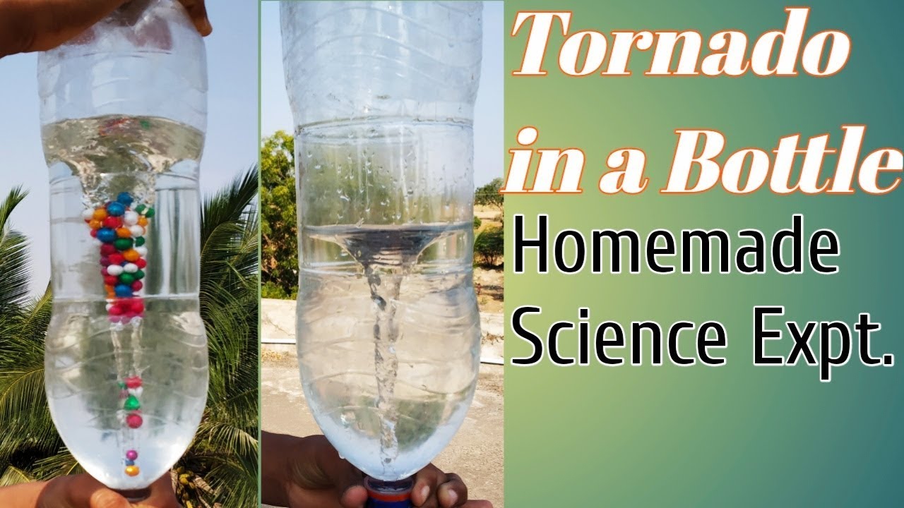 Tornado in a Bottle || vortex water in a Bottle. - YouTube
